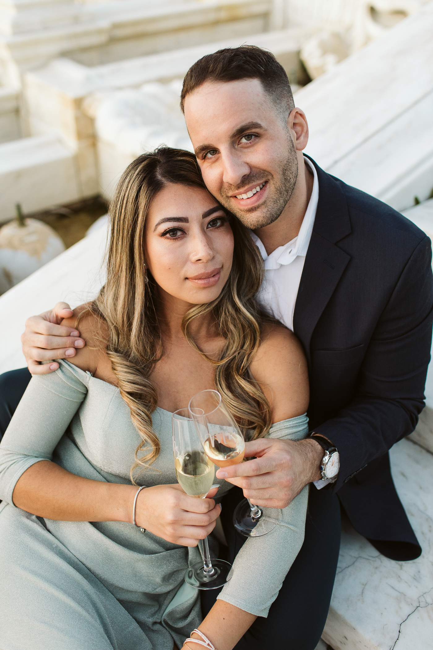 Jason and Jennifer | Downtown Detroit Engagement - smithandco.photo