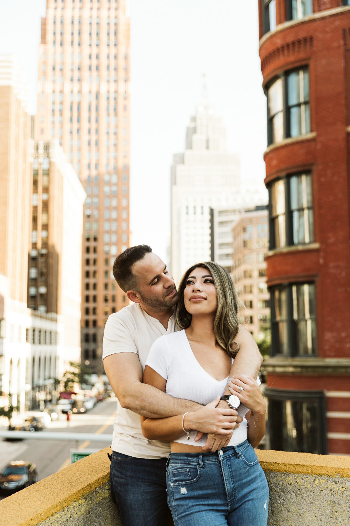 Jason and Jennifer | Downtown Detroit Engagement - smithandco.photo