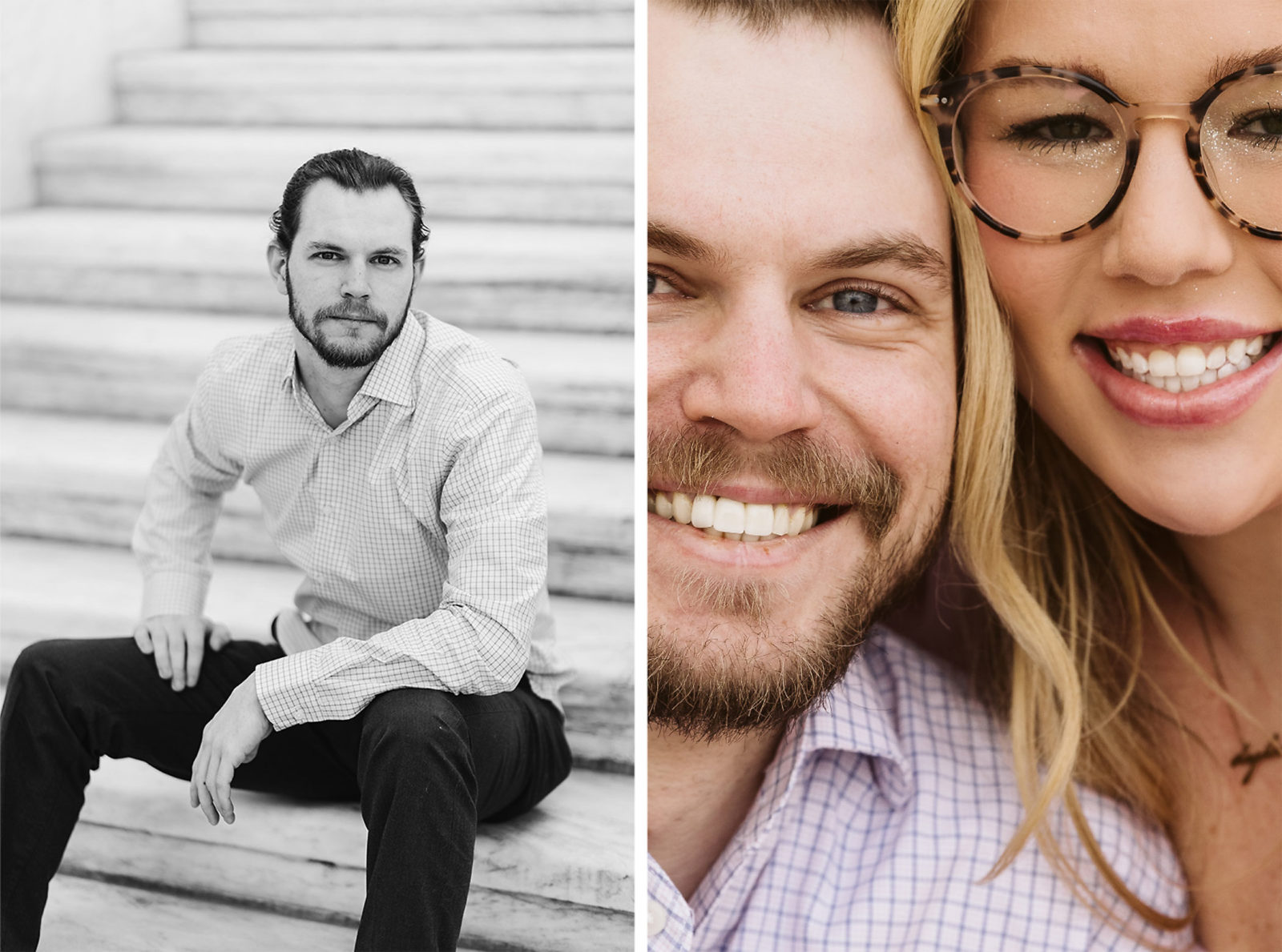 Emily and Dylan | Downtown Detroit Engagement - smithandco.photo