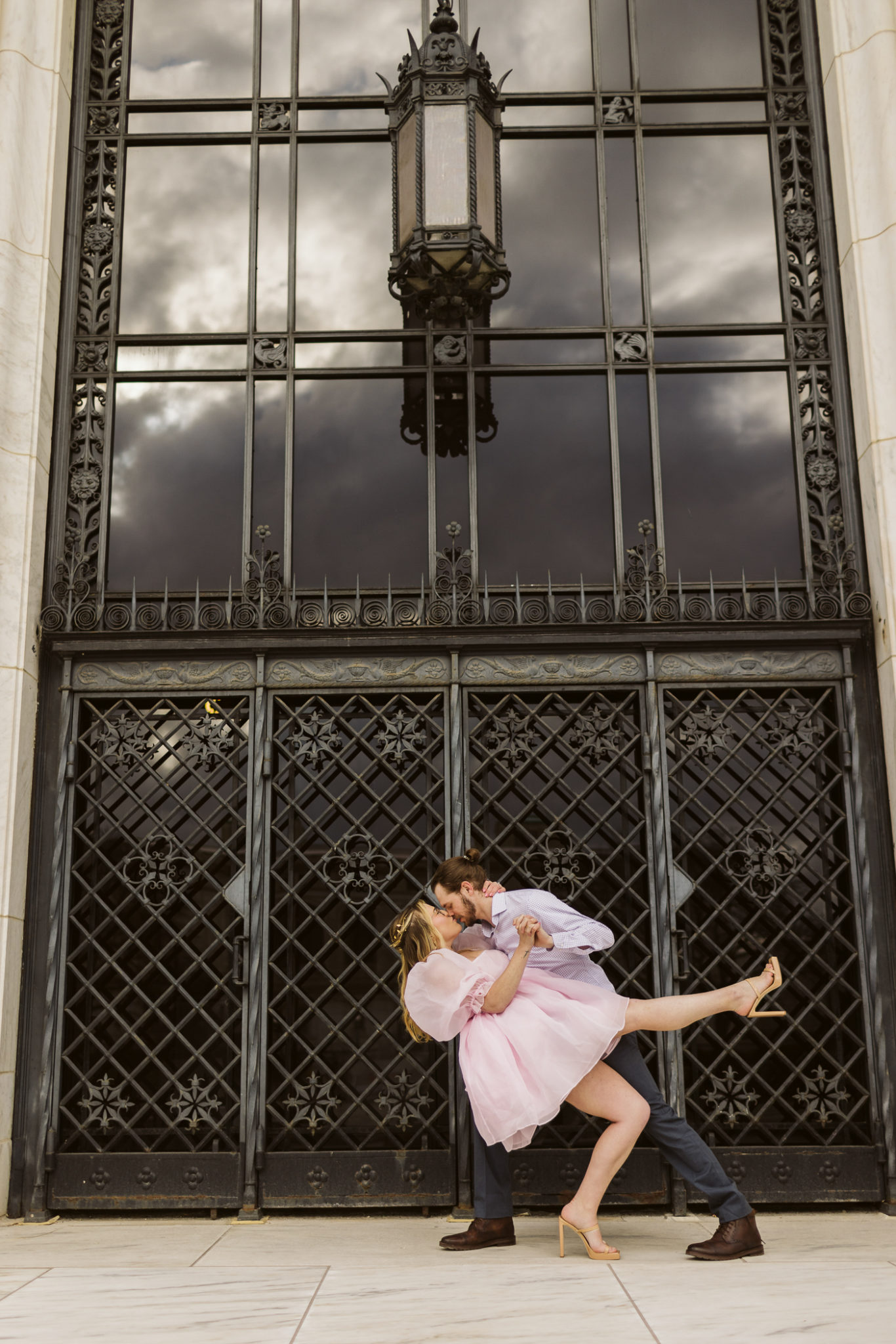 Emily and Dylan | Downtown Detroit Engagement - smithandco.photo
