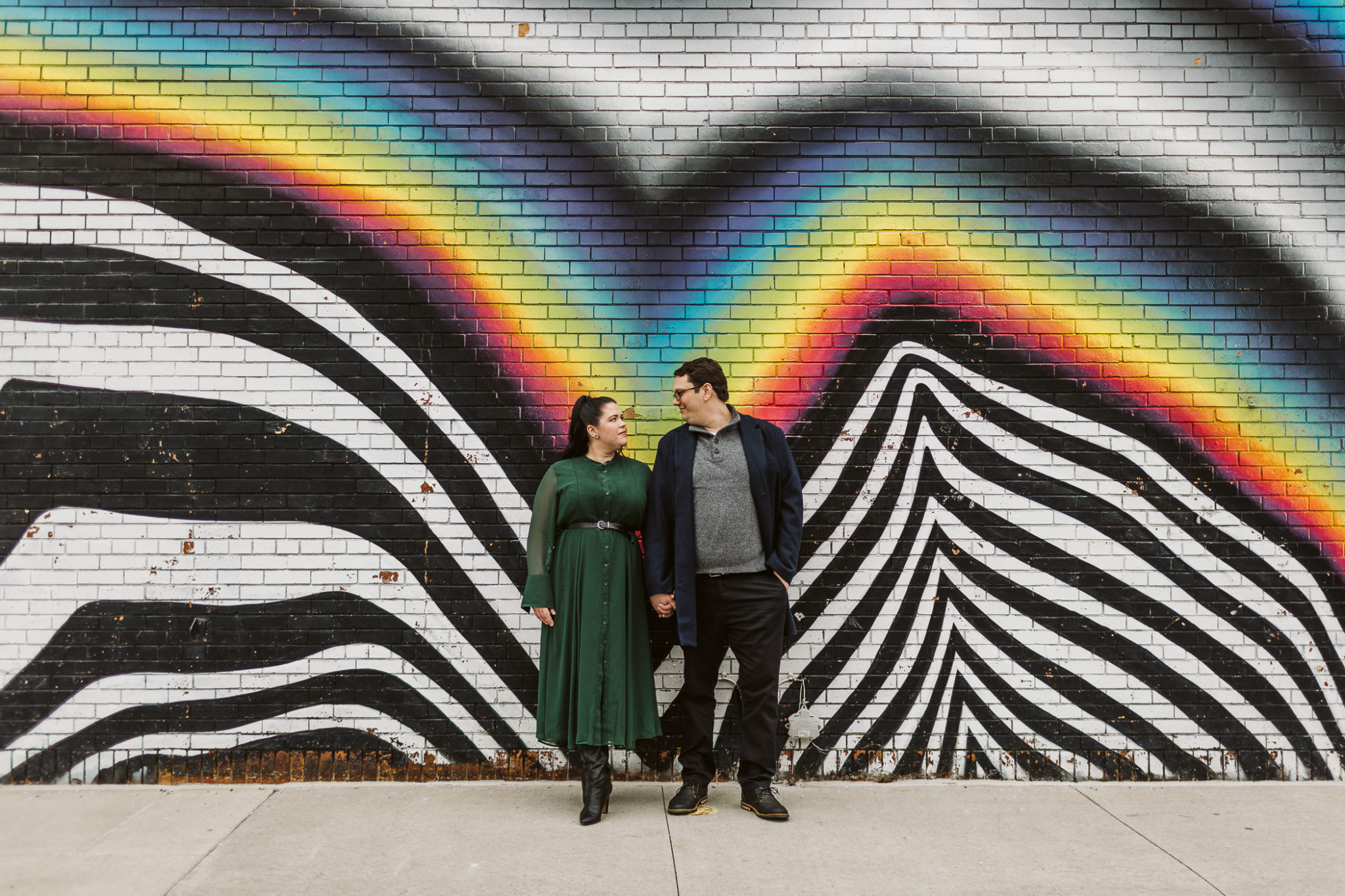 Laura and Alex | Downtown Detroit engagement - smithandco.photo