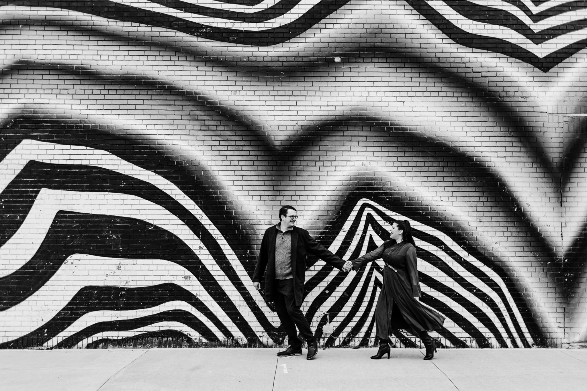 Laura and Alex | Downtown Detroit engagement - smithandco.photo