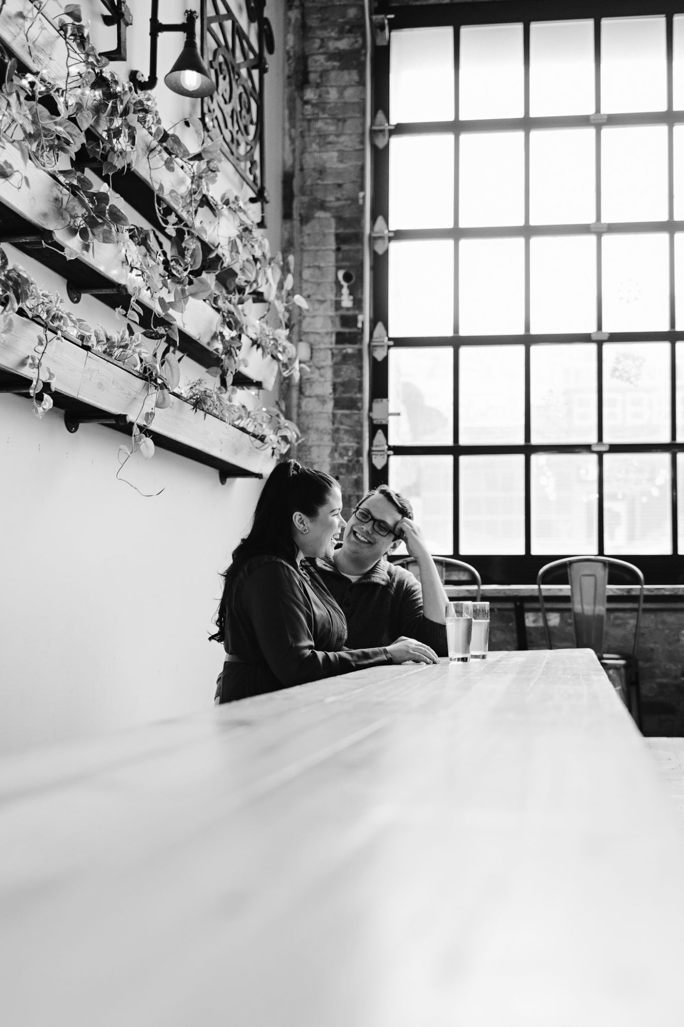 Laura and Alex | Downtown Detroit engagement - smithandco.photo