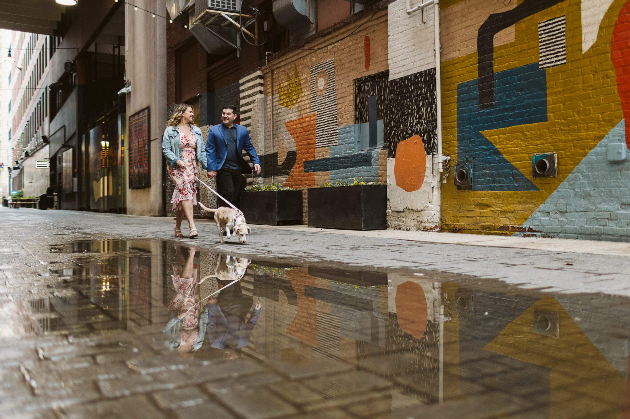 Jenna and Patrick | Downtown Detroit Engagement - smithandco.photo