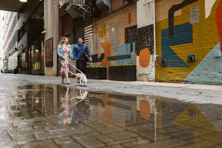 Jenna and Patrick | Downtown Detroit Engagement - smithandco.photo