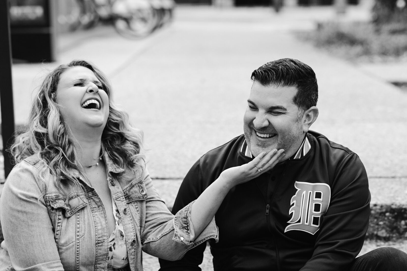 Jenna and Patrick | Downtown Detroit Engagement - smithandco.photo