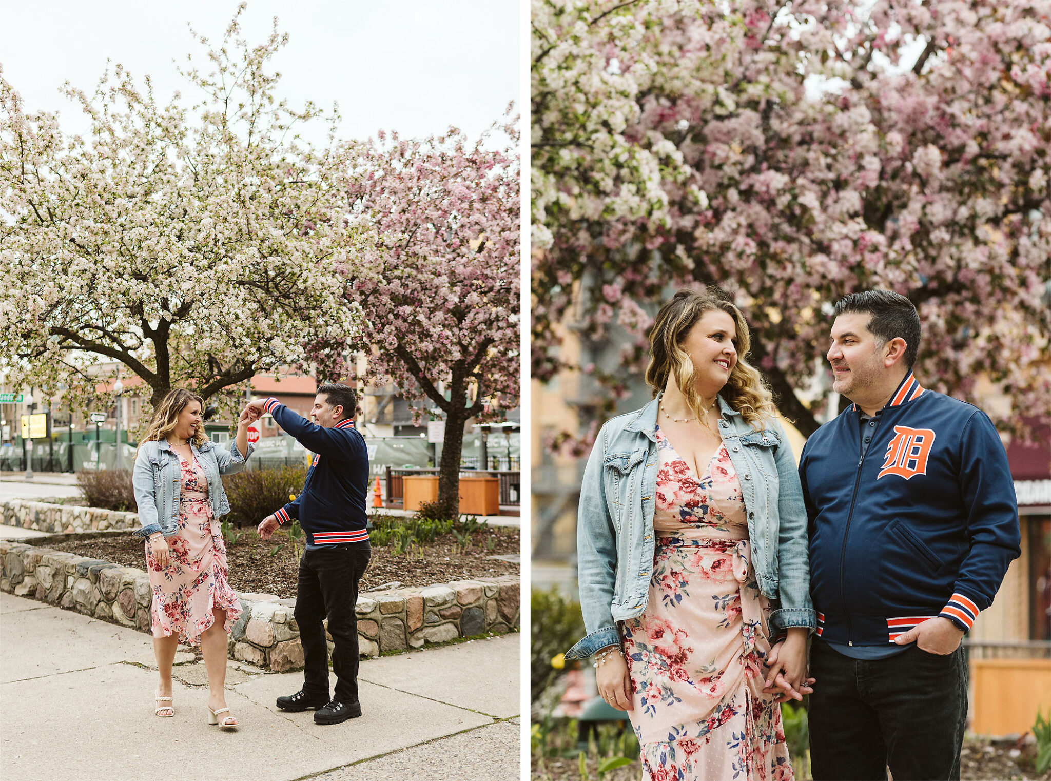 Jenna and Patrick | Downtown Detroit Engagement - smithandco.photo