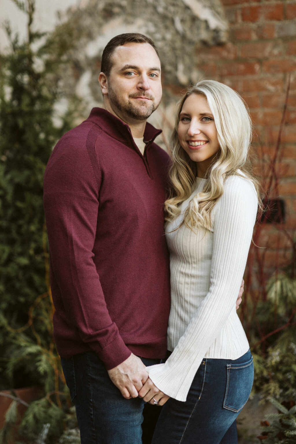 Stacey and Aaron | Detroit Rooftop Engagement - smithandco.photo