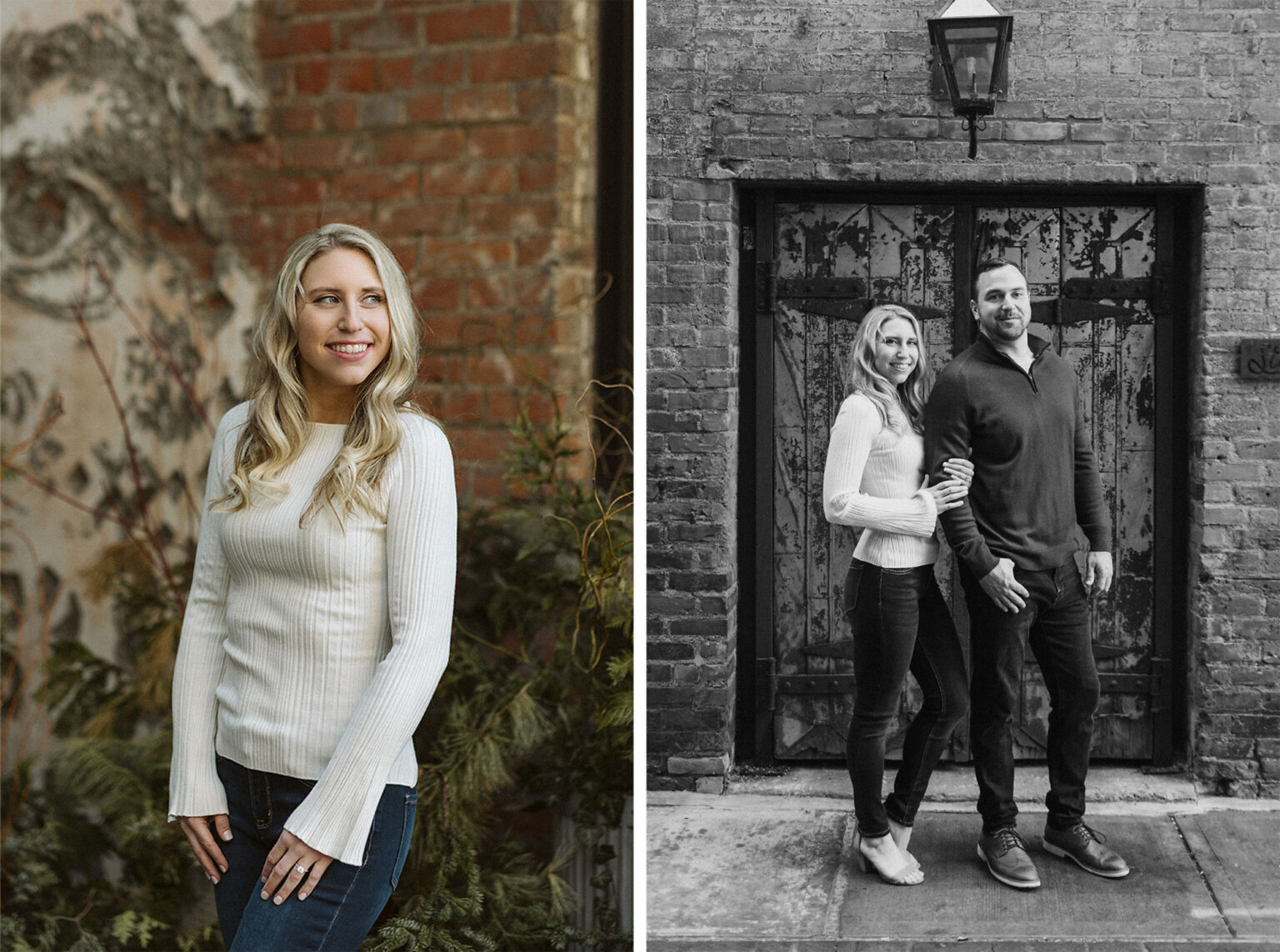 Stacey and Aaron | Detroit Rooftop Engagement - smithandco.photo
